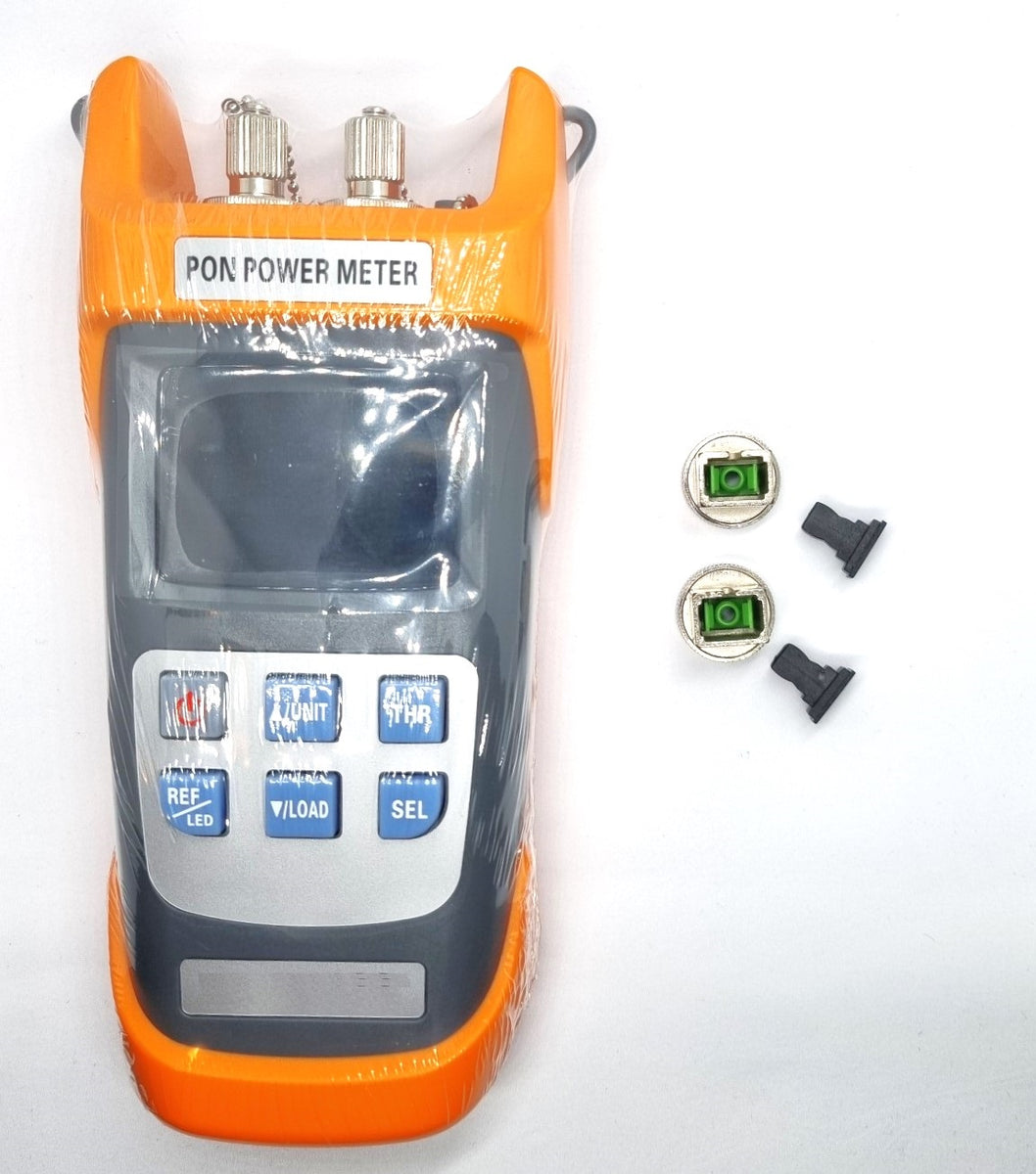 Compact PON Tester and Power Meter with SC APC Adapters for NBN, Telst ...