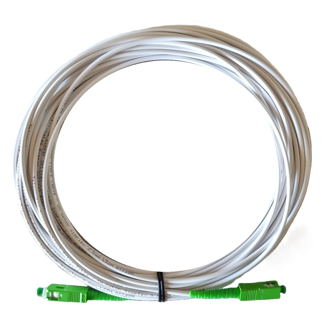 TELCOMATES RIPPER© FIBRE OPTIC PATCH CABLE-20M- FOR FOR NTD MODEM to P ...