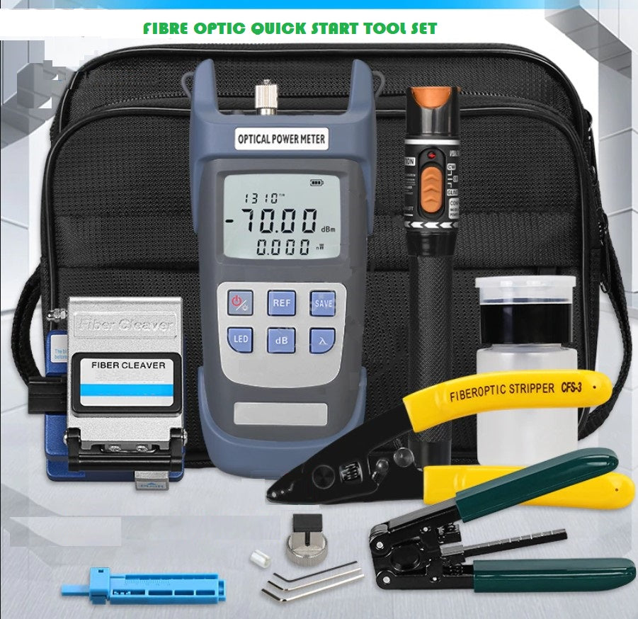 Fibre Optic Quick Start Tool Set for NBN,Telstra & Optus – Telcomates