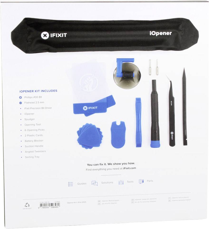 IFixIt iOpener TOOLKIT for Smartphone, Computer, Tablet & DIY – Telcomates