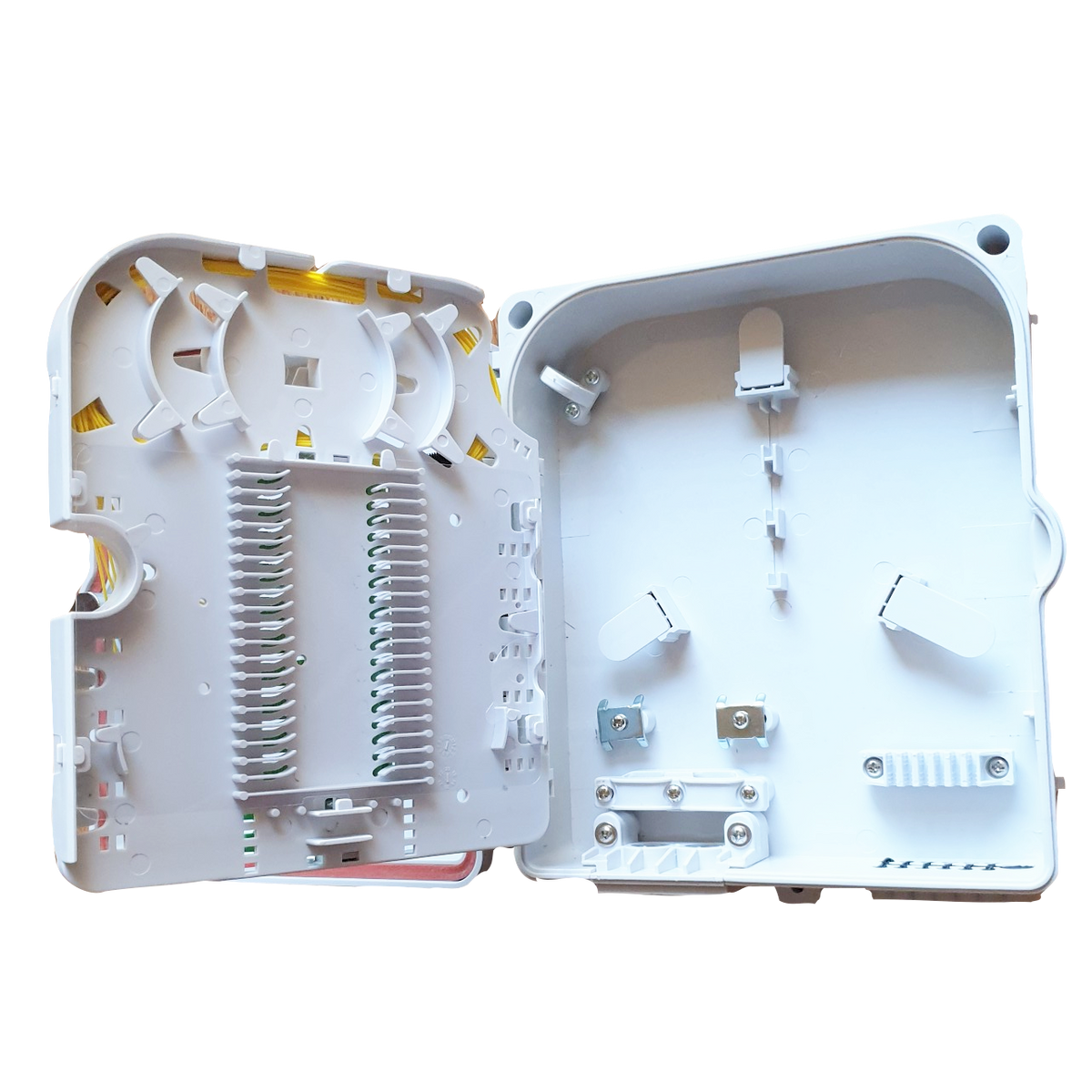 Wall Mounted Fibre Optic Termination Box, Enclosure, FTP - 12 PORT(SC ...
